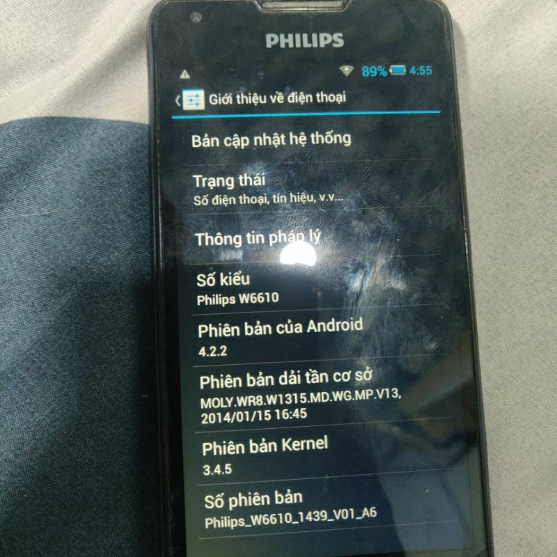 xác điện thoại Philips Xenium W6610 | Shopee Việt Nam