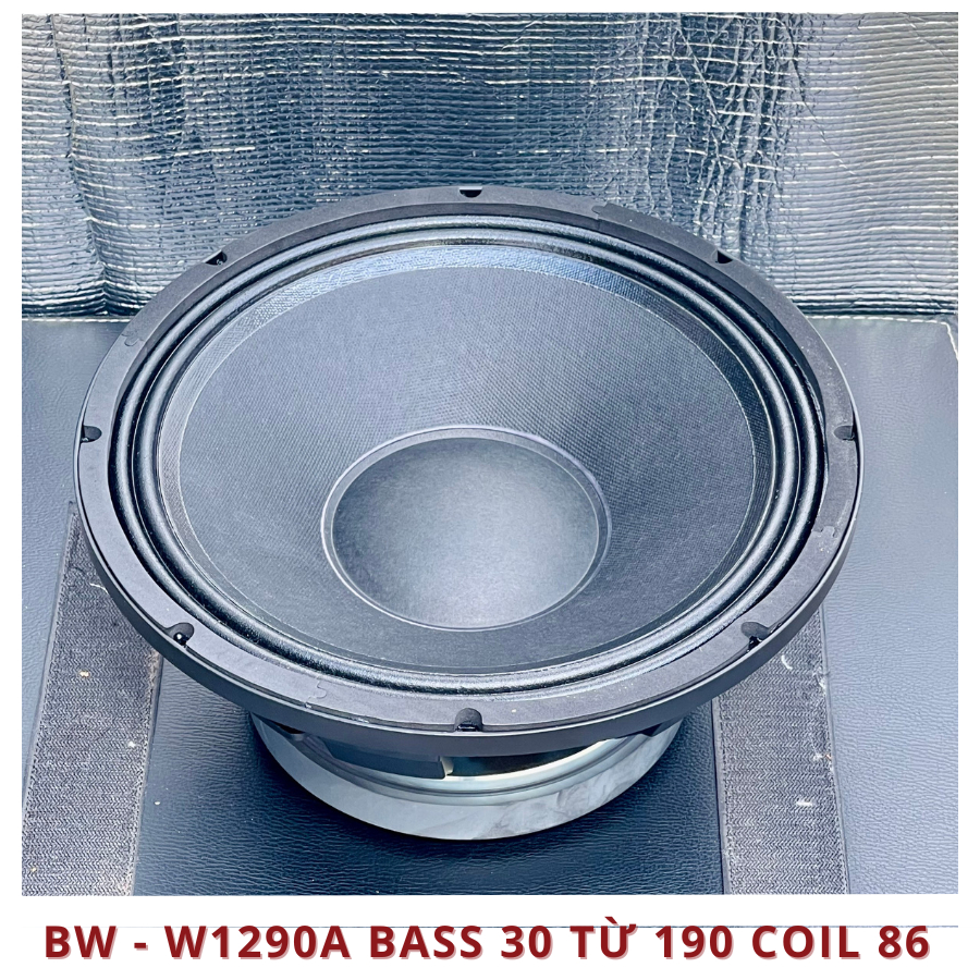 CỦ LOA BASS 30 W-1290A COIL 190 TỪ 86 - 8Ohm - HÀNG NHẬP KHẨU CHÍNH ...