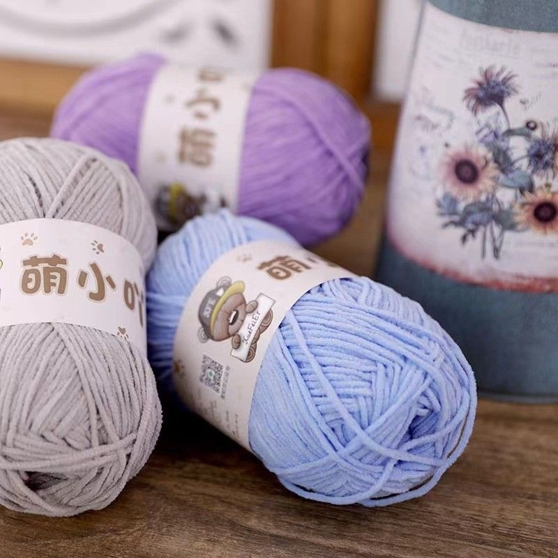 Len nhung baby/len nhung gấu 50gr ( FULL 64 màu) | Shopee Việt Nam
