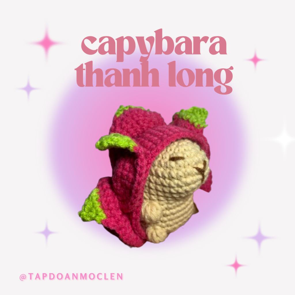 [HANDMADE] Móc Khóa Len Capybara "Thanh Long " đáng iu cute hột me ...