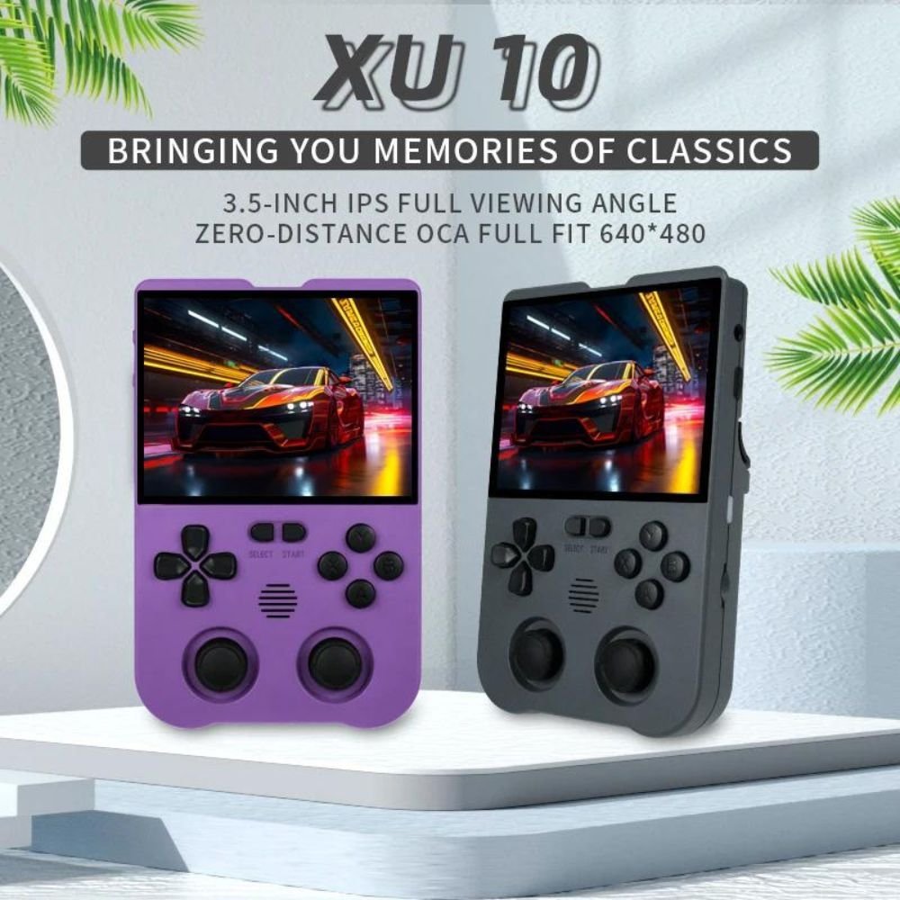 Powkiddy magicX XU10 mẫu máy chơi game cầm tay giá rẻ mới ra mắt thay thế rgb20s nâng cấp cấu ...