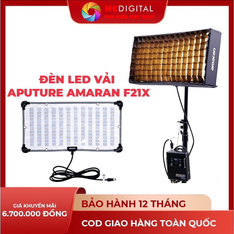 Đèn led vải Amaran F21x Bi-Color LED Mat đèn cho studio chuyên nghiệp ...