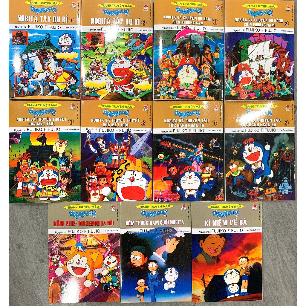 Sách - Doraemon tranh truyện màu - 17 quyển | Shopee Việt Nam