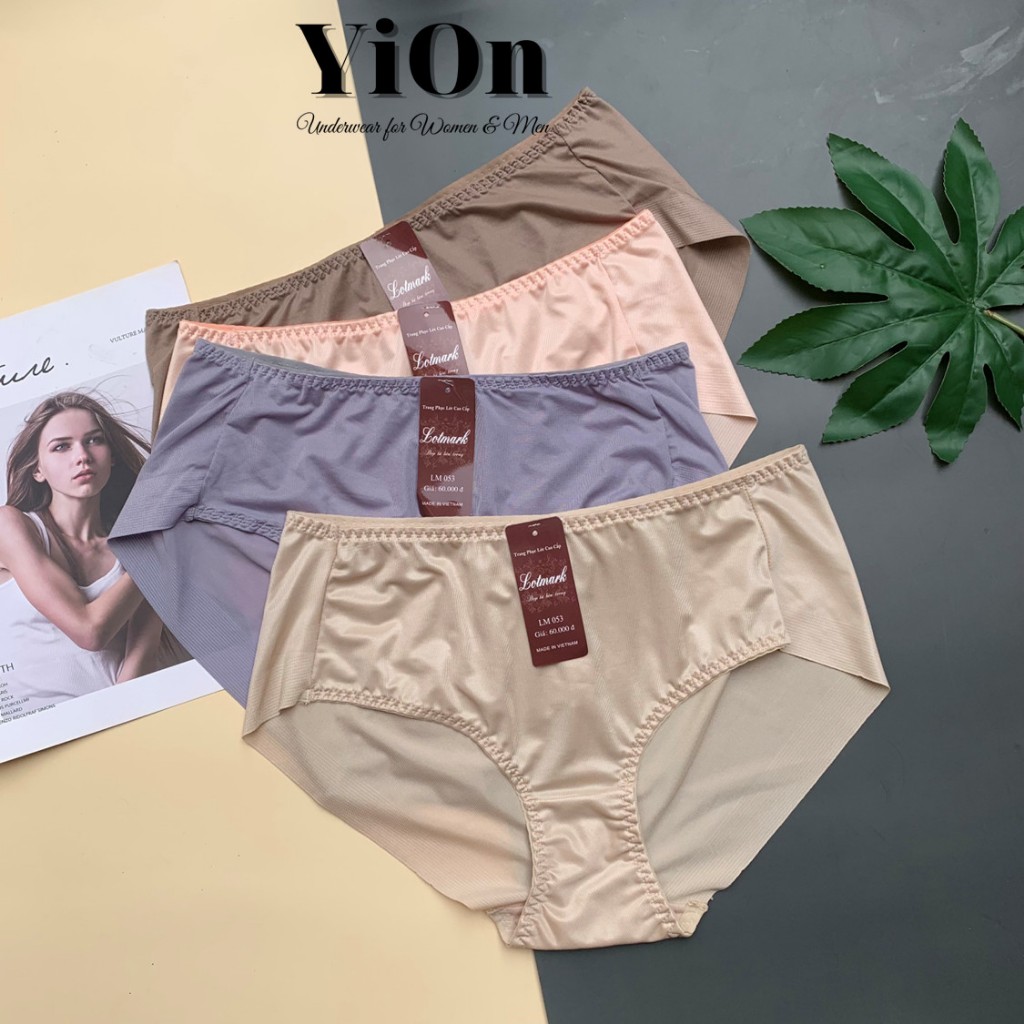 Quần lót nữ bigsize 75-90 kg LM053 chất thun co dãn thoải mái QS13 YiOn ...