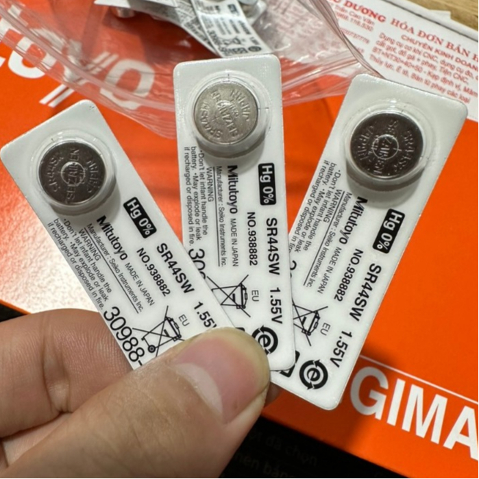 Pin Thước Kẹp , Pan Me điện tử nhật xịn chính hãng Mitutoyo 1.55v ...