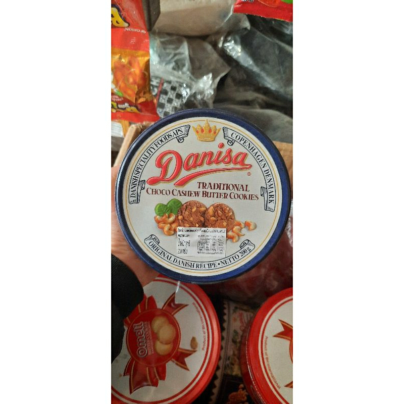 Bánh quy Danisa/Omeli hộp thiếc 200g | Shopee Việt Nam