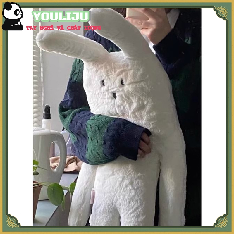 YOULIJU White Rabbit Plush Doll White Rabbit Teddy Bear White Rabbit ...
