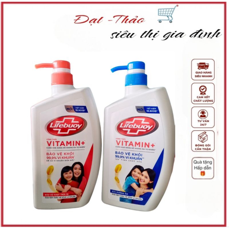 Sữa tắm Lifebuoy chai 800g | Shopee Việt Nam