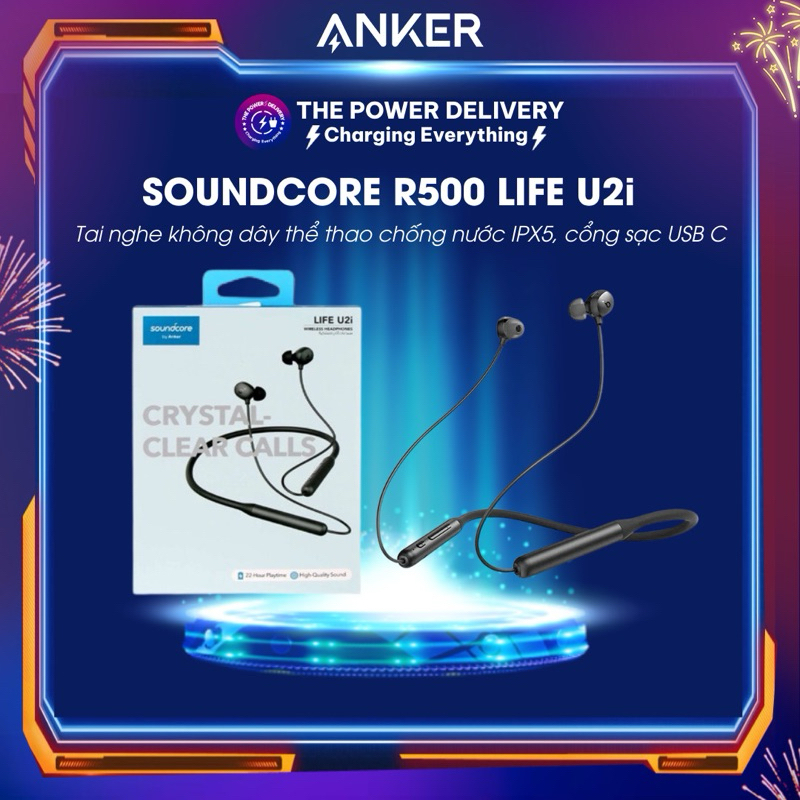 Tai nghe không dây thể thao bluetooth In-Ear ANKER Soundcore R500 A3213 ...