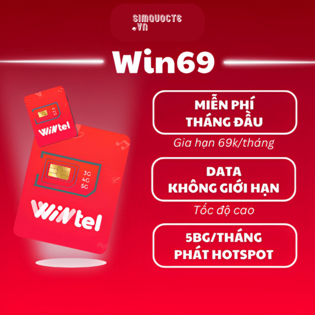 SIM 4G VNSKY SKY59, WIN69 - SIM Data không giới hạn lưu lượng, gói 1 tháng đầu số đẹp | Shopee ...