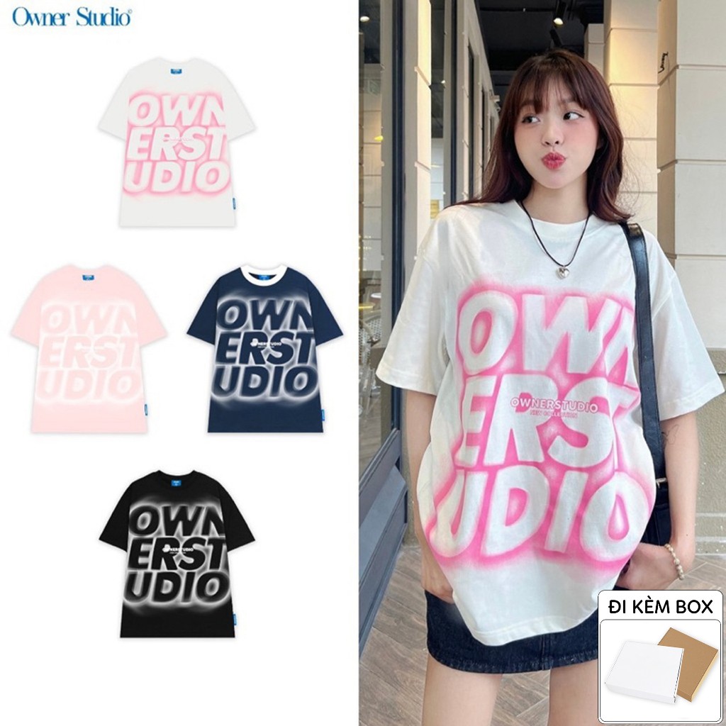 Áo Thun Local Brand WORD Tee Owner - Form Rộng kèm BOX | Shopee Việt Nam