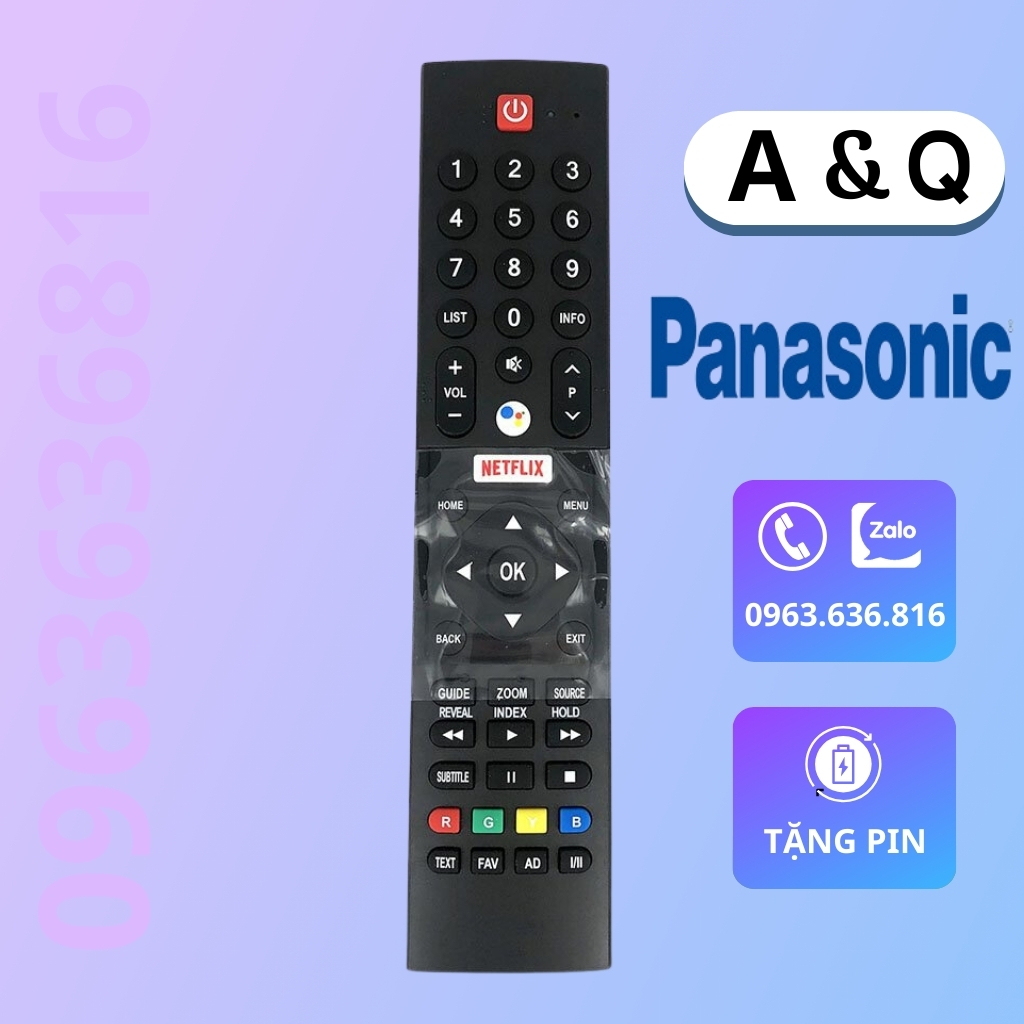 Remote tivi Panasonic - Điều khiển tivi Panasonic giọng nói mới chính hãng | Shopee Việt Nam