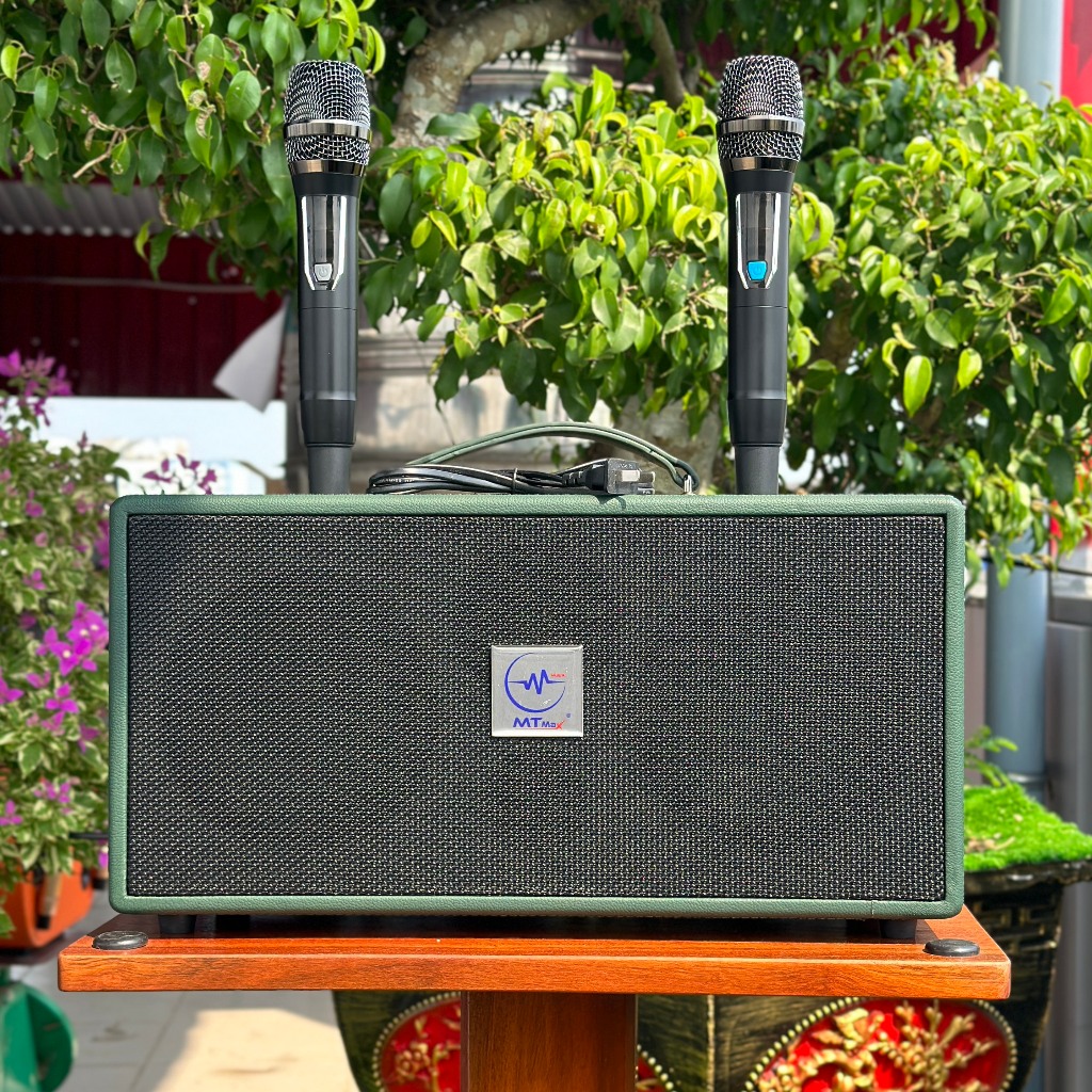 MT MAX Loa kéo xách tay AT T18 du lịch ngoại hình sang trọng hệ thống 4 ...