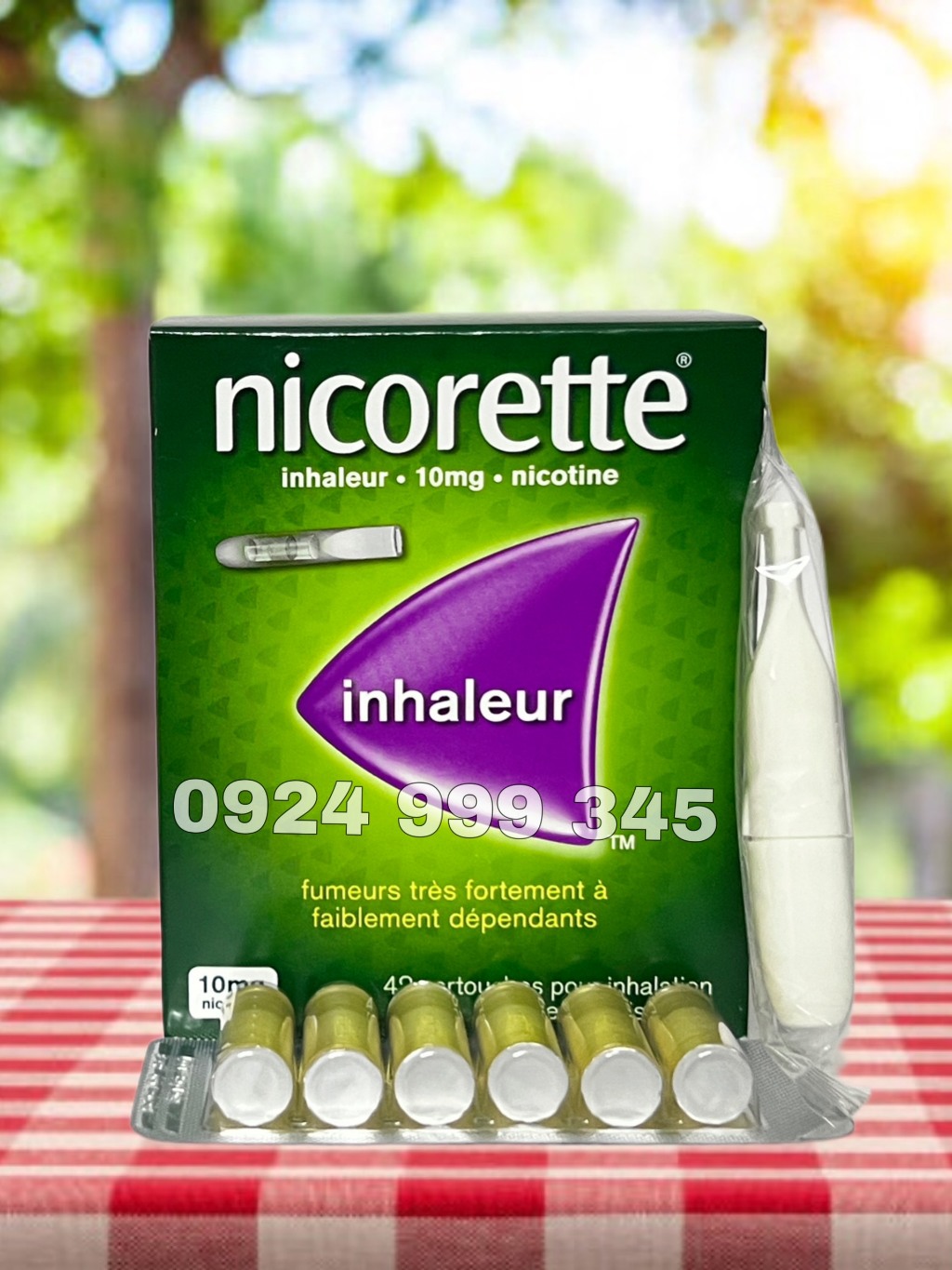 Ống hút cai thuốc Nicorette inhaler 10mg hộp 42 ống | Shopee Việt Nam