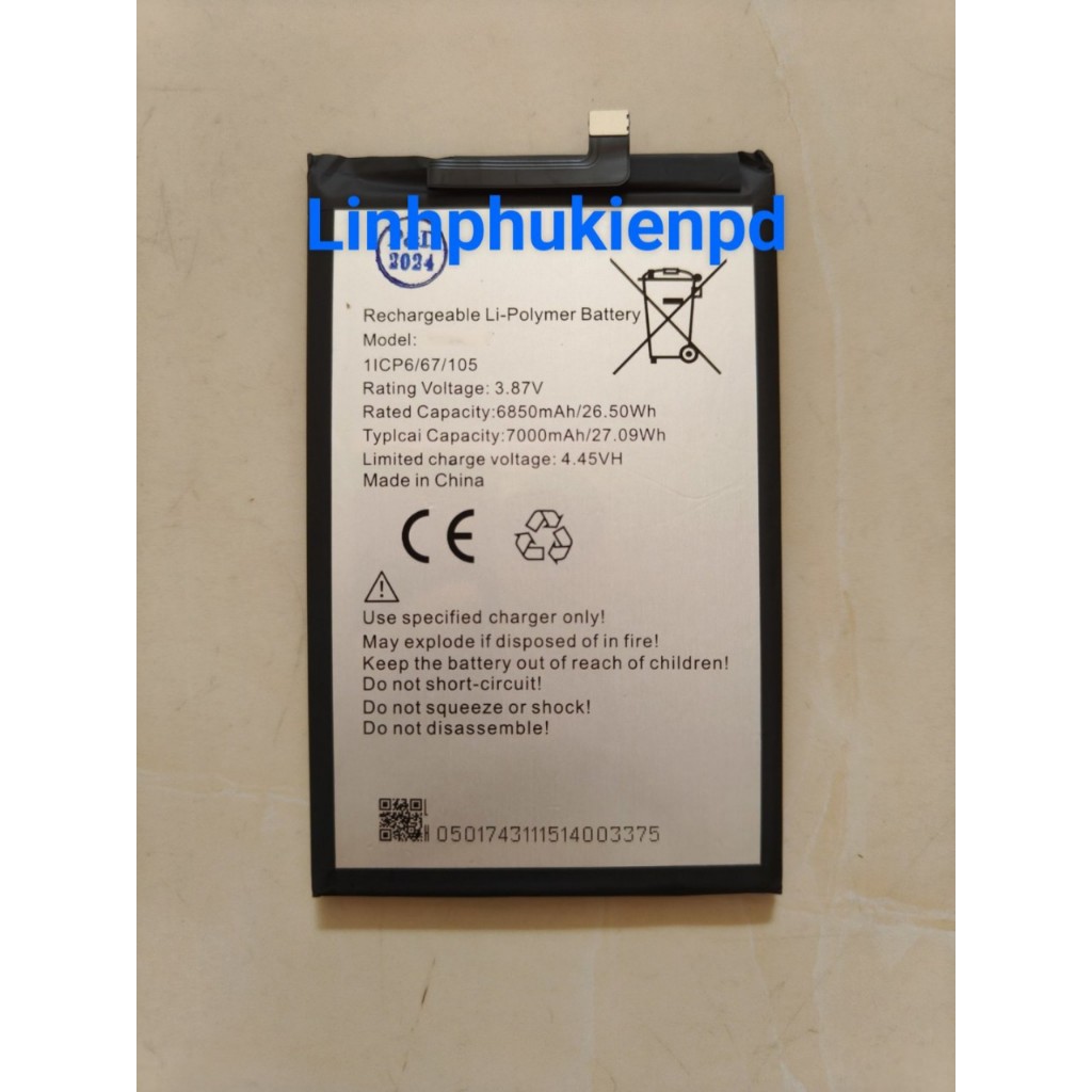 Pin thay thế tecno POVA 2 LE7 POVA 3 BL 68AT | Shopee Việt Nam