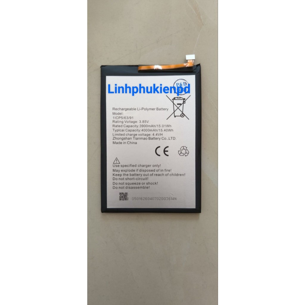 Pin thay thế Itel L6502 / Vision 1 Pro / BL-39Li / Vision 2 / L6503 ...