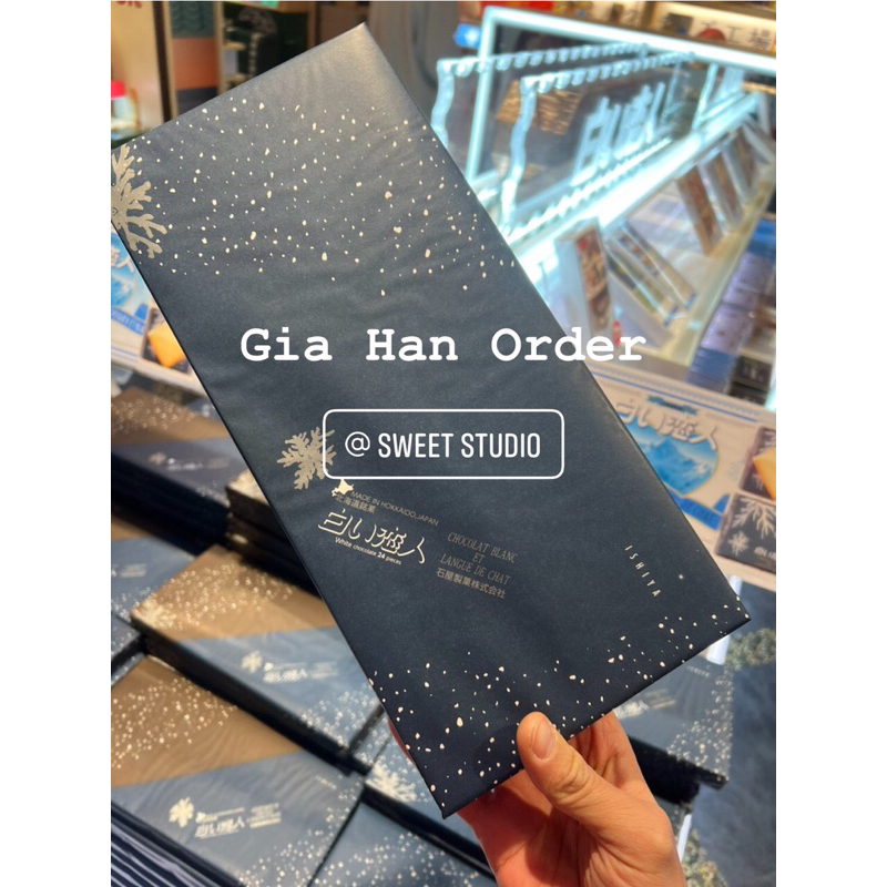 [ Bánh Duty Free Nhật ] Gift Bánh quy ISHIYA Shiroi Koibito người tình ...