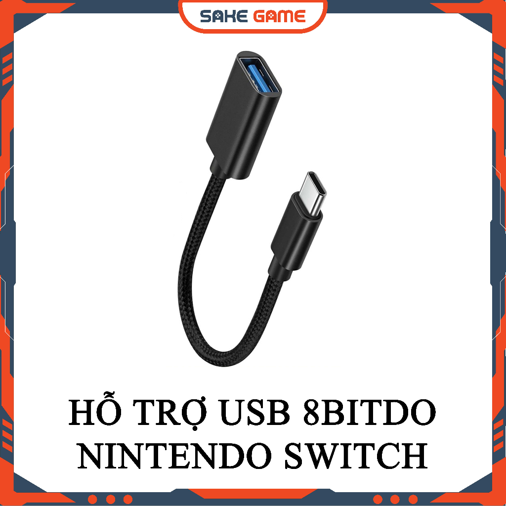 Cáp Chuyển Đổi OTG Type C Sang USB Hỗ trợ Nintendo Switch Cáp OTG C to ...