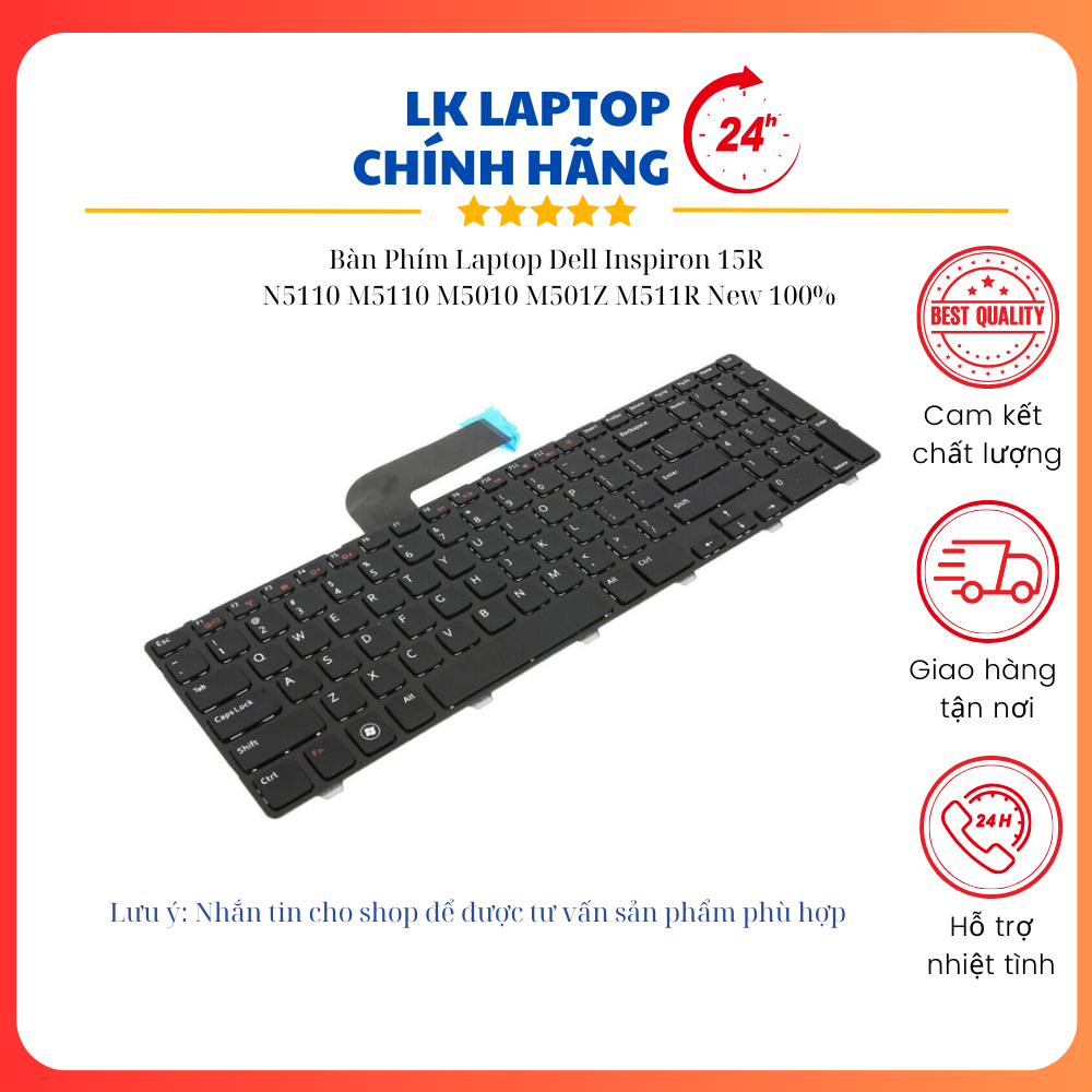 Bàn Phím Laptop Dell Inspiron 15R N5110 M5110 M5010 M501Z M511R New 100% | Shopee Việt Nam
