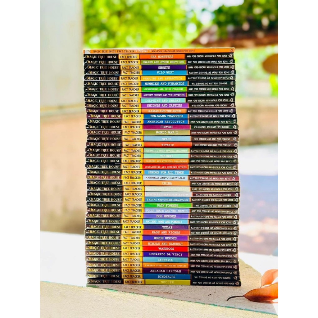[Trọn bộ - Bản Nhập Khẩu] Magic Tree House - Fact Tracker | 44q ...
