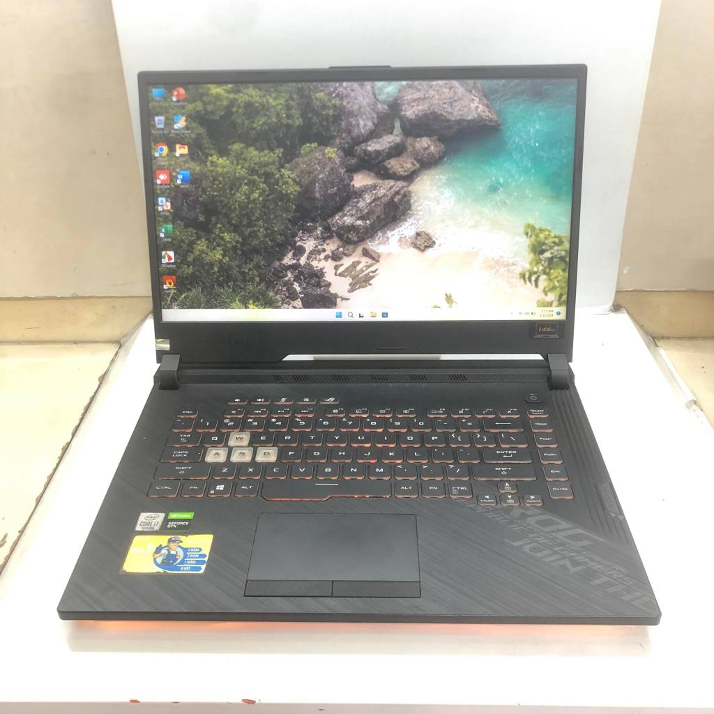 Laptop Gaming Asus Rog Strix G15 G512L Core i7-10750H, 8gb ram, 512gb ...