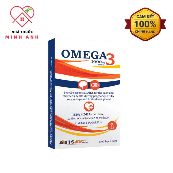 [TPCN Nhập Khẩu] Viên Uống Dầu Cá Omega 3 Tăng Cường Thị Lực Bảo Vệ Tim ...