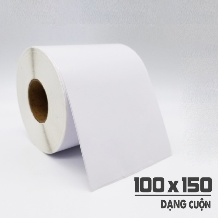 (IN MỰC) Decal A6 Thường, Giấy In Tem Mã Vạch A6 100x150 mm Sử Dụng Mực ...