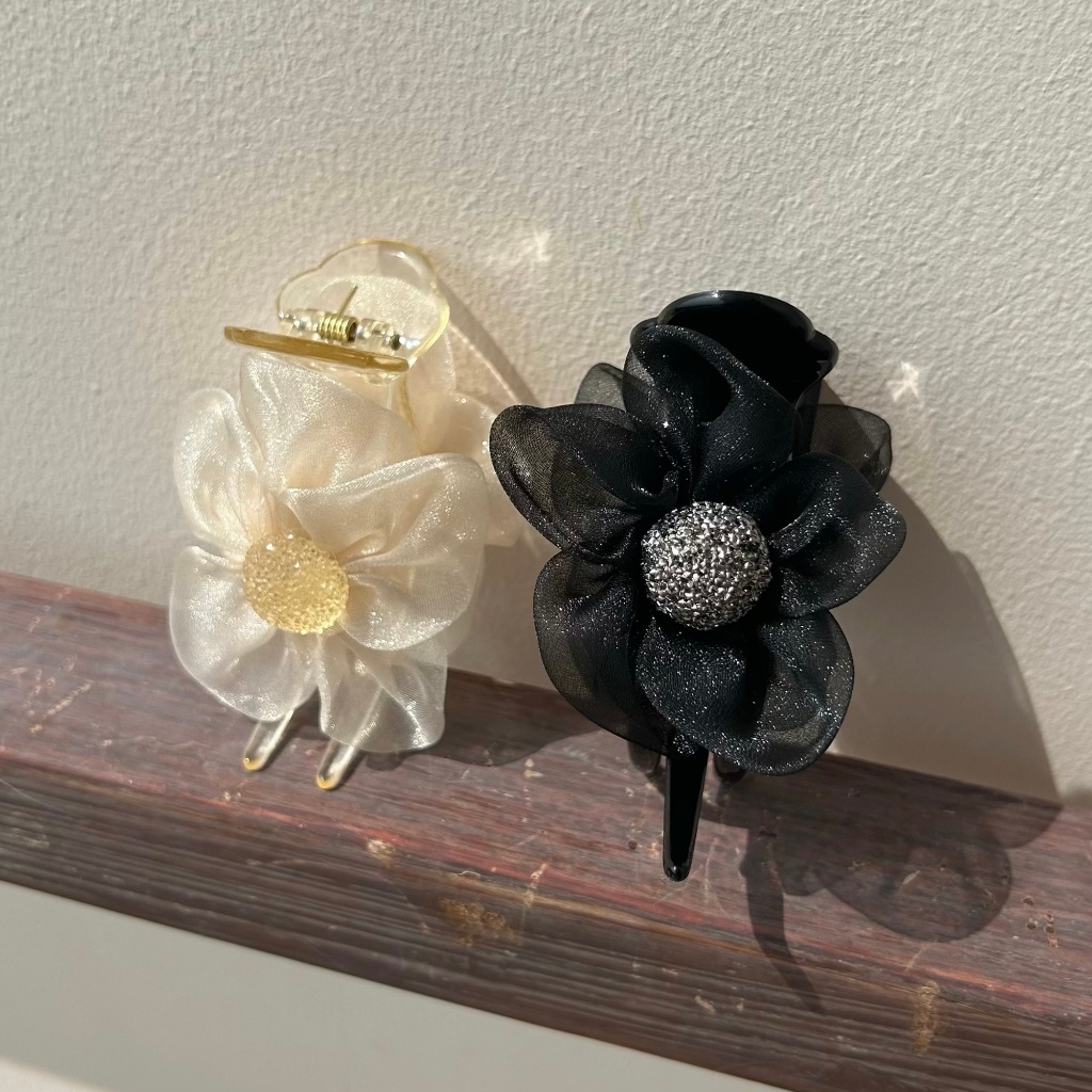 Kẹp Càng Cua đính Hoa Sang Trọng Modleaf Dahlia Pin Hàn Quốc Shopee