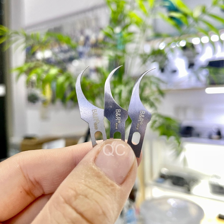 Lưỡi dao móc B&R cạo viền keo ic (giá bán 1 cái) | Shopee Việt Nam