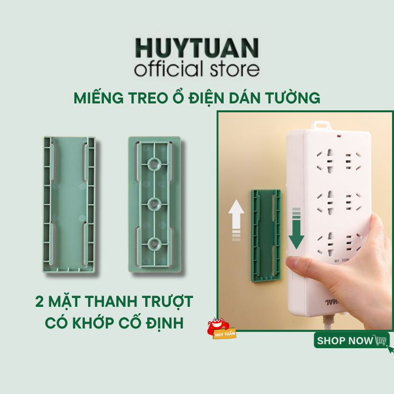 Miếng dán ổ điện, modem wifi treo tường, Giá đỡ treo tường cố định ổ ...