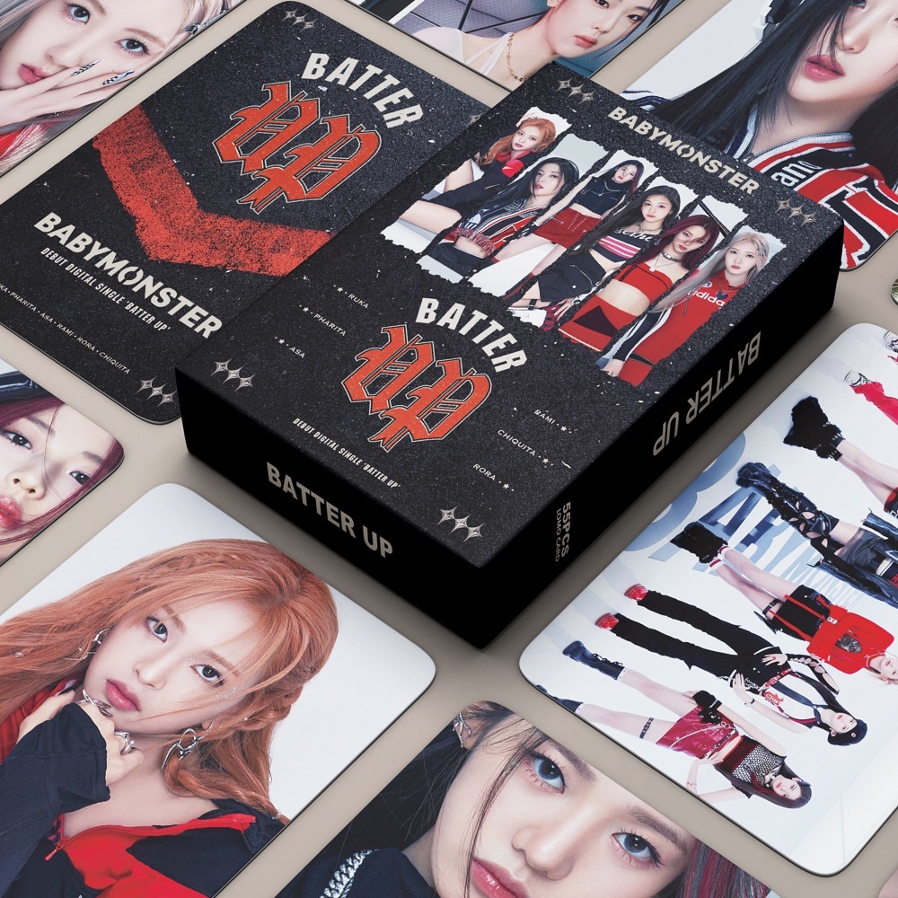 BABYMONSTER Lomo Cards Album BATTER UP Photocards ASA CHIQUITA PHARITA ...