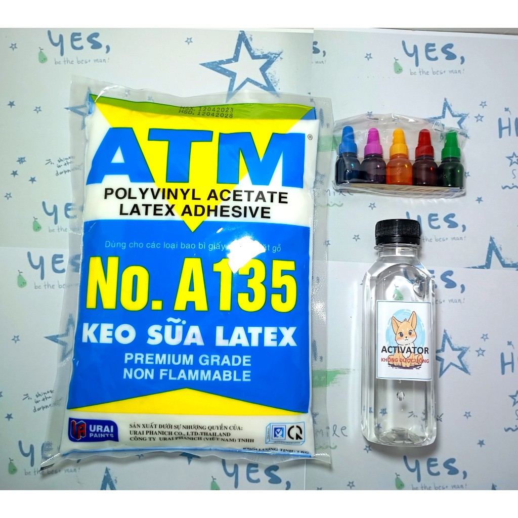 KIT LÀM SLIME SIÊU TO - BỘ LÀM SLIME SIZE KHỦNG | Shopee Việt Nam