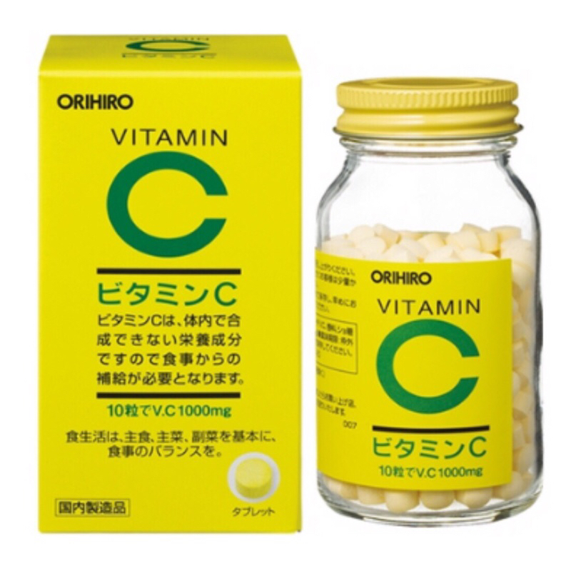 Viên uống bổ sung Vitamin C 1000mg Orihiro 300 viên | Shopee Việt Nam