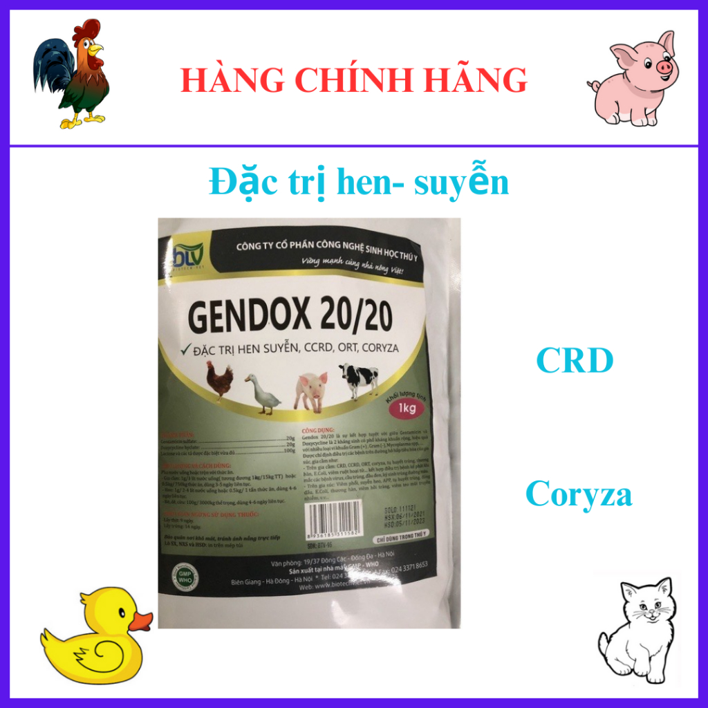GENDOX 20/20 (100g) | Shopee Việt Nam