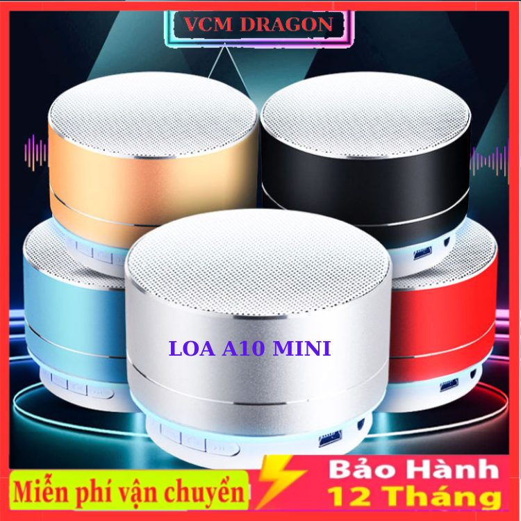 Loa Bluetooth A10 Mini Vỏ Nhôm Di Động Hỗ Trợ Thẻ Nhớ ( CÓ BÁN BUÔN SỈ ...