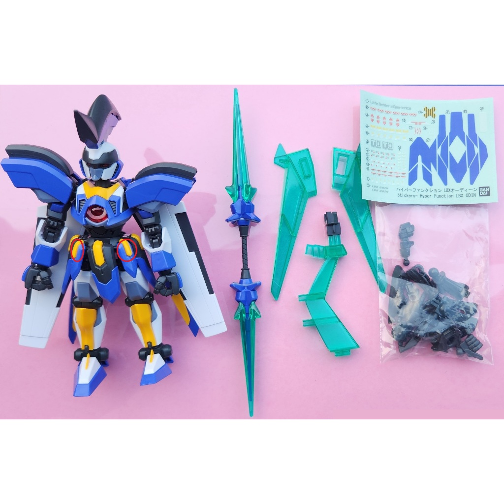 LBX Hyper Function 2nd ( HF LBX 2nd ) đầy đủ part ko box, ko sách ( HF Achilles, HF Emperor, HF ...