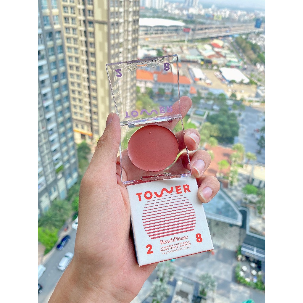 Má Hồng Kem Tower 28 Beauty BeachPlease Lip + Cheek Cream Blush ...