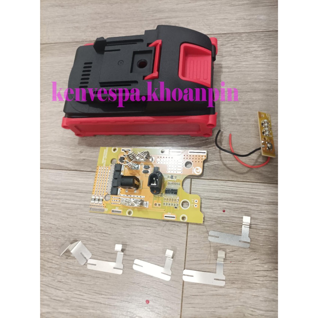 vỏ pin và mạch pin 21700 chống sốc 5 cell 5s 1p10 cell 5s2p m21 makita ...