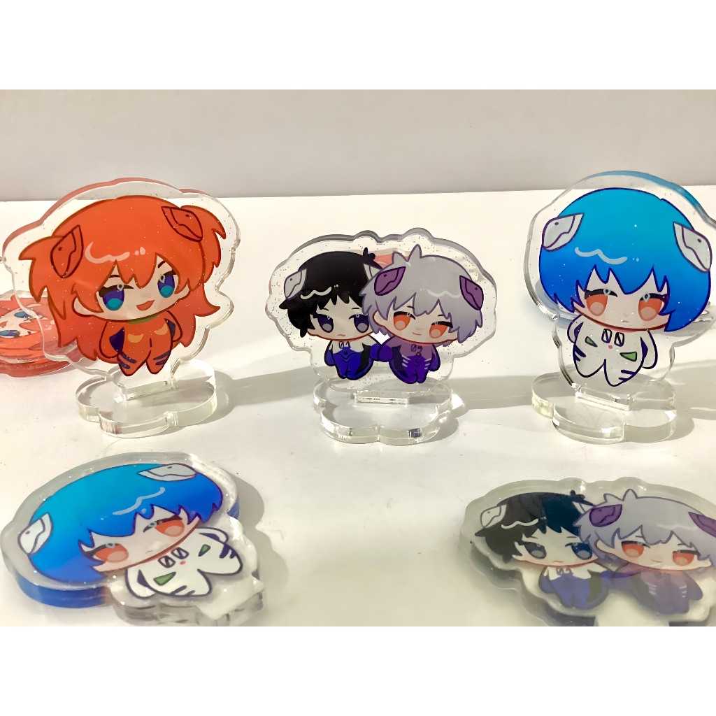 [CÓ SẴN] Standee acrylic nhân vật Rei Ayanami Asuka Shinji Kaworu ...