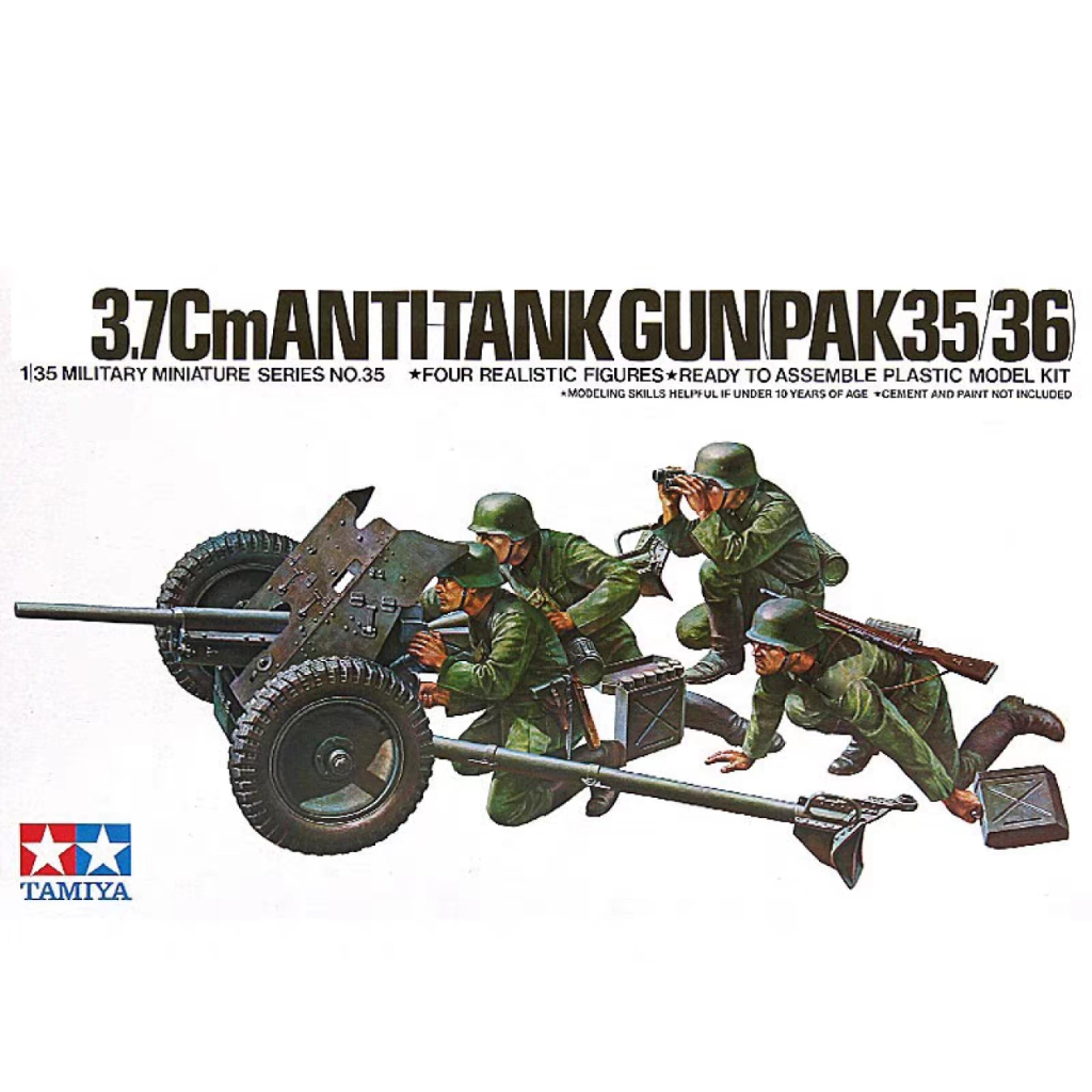 Mô hình Quân Sự | Bộ kit mô hình tiểu đội chống tăng 3.7cm PAK35/36 ...
