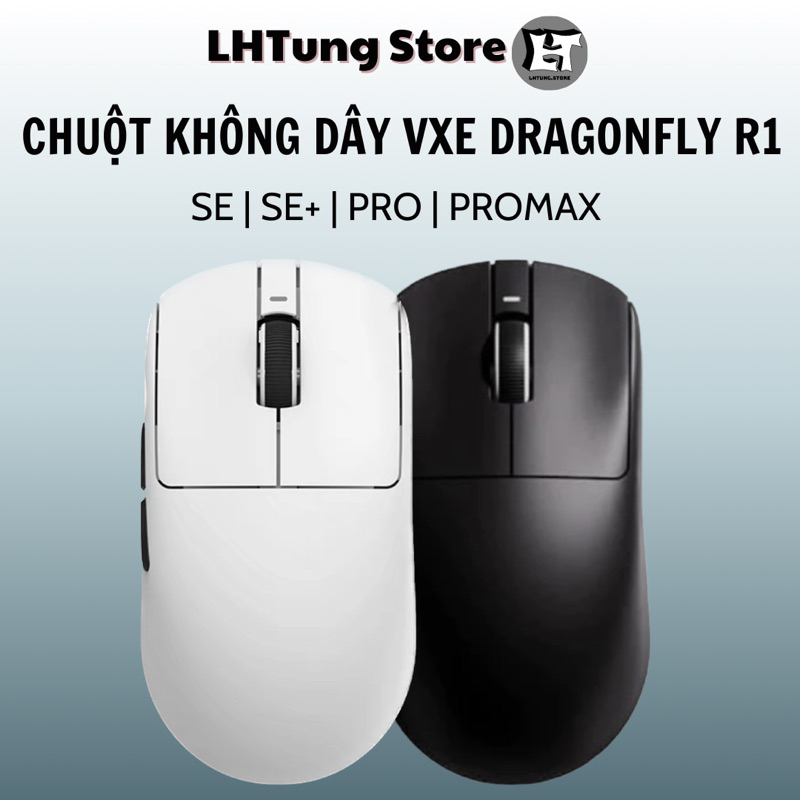 [SẴN GIAO NGAY] Chuột không dây VXE Dragonfly R1 SE | PROMAX | Shopee ...