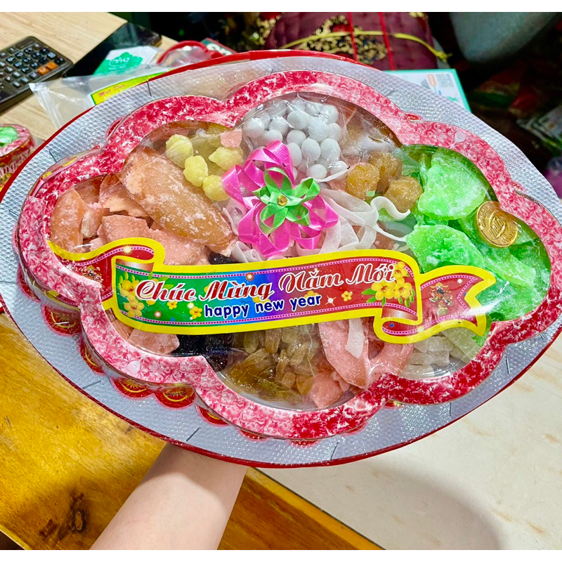Khay Mứt Tết Tổng Hợp Mix Các Loại Shopee Việt Nam
