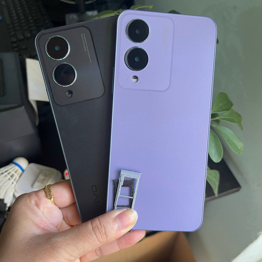 Bộ vỏ vivo Y17S zin mới đủ bộ có cả khe sim | Shopee Việt Nam