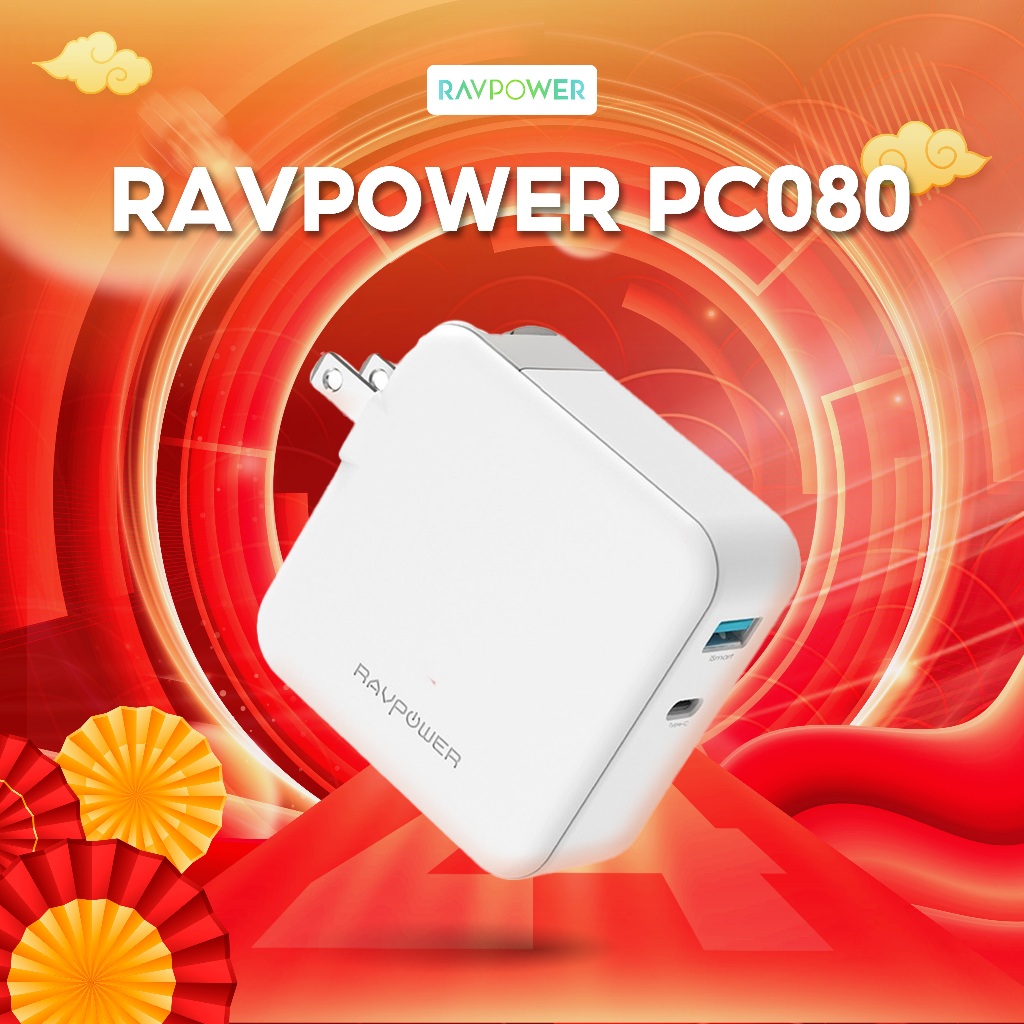 Củ Sạc nhanh RAVPower 36W iSmart, QC 3.0, PD 18W Type-C RP-PC080 - Chính hãng | Shopee Việt Nam