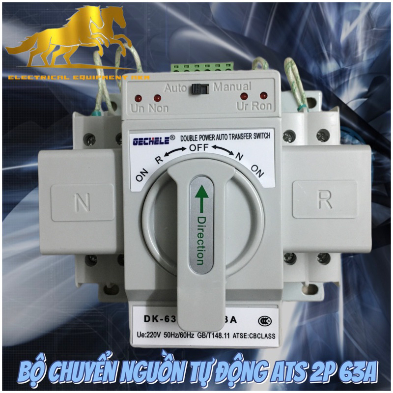 Bộ chuyển nguồn tự động ATS 2P 63A - Hẹn Giờ NKG5 | Shopee Việt Nam