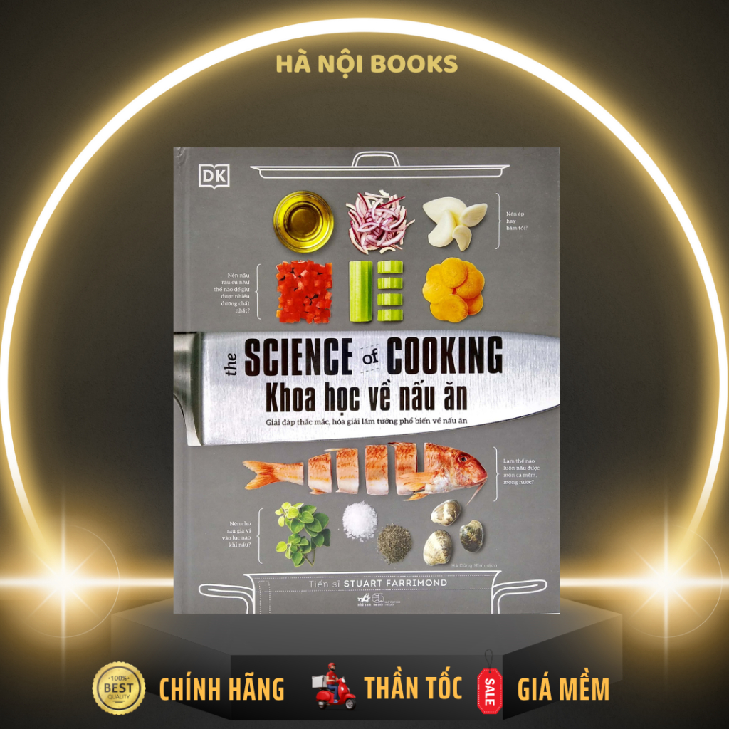 Sách - Khoa học về nấu ăn: The science of cooking (Bìa cứng) (Nhã Nam ...