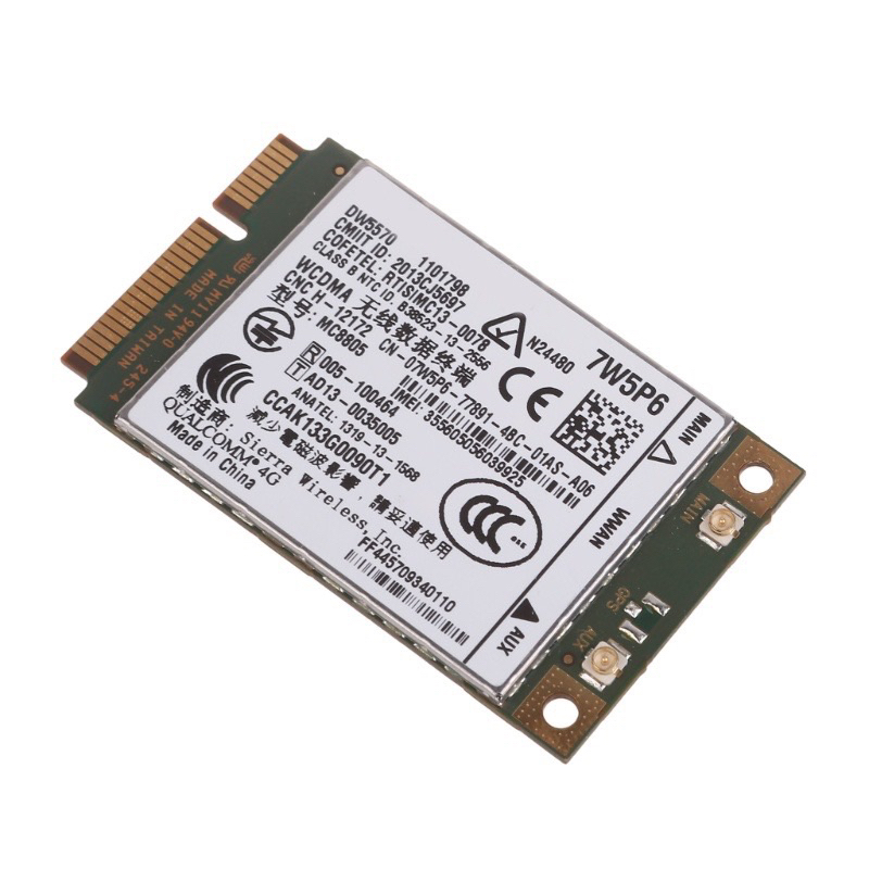 Card wwan 4G Dell DW5770 cho laptop Dell core i thế hệ 4 như: E7440 ...