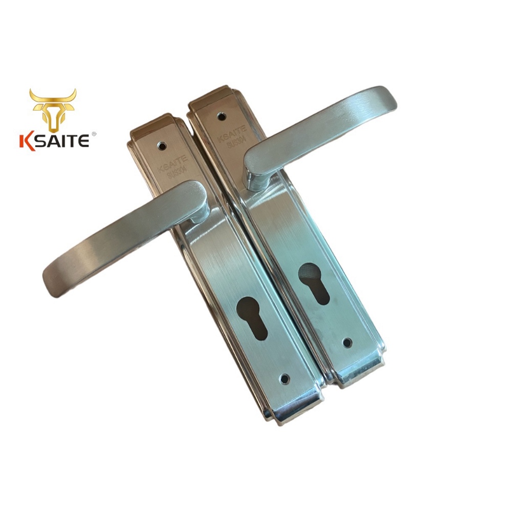 KHÓA TAY GẠT KSAITE INOX 201 MÃ FB100 MÀU BẠC HỆ 1000 - CỬA CHÍNH THÍCH ...
