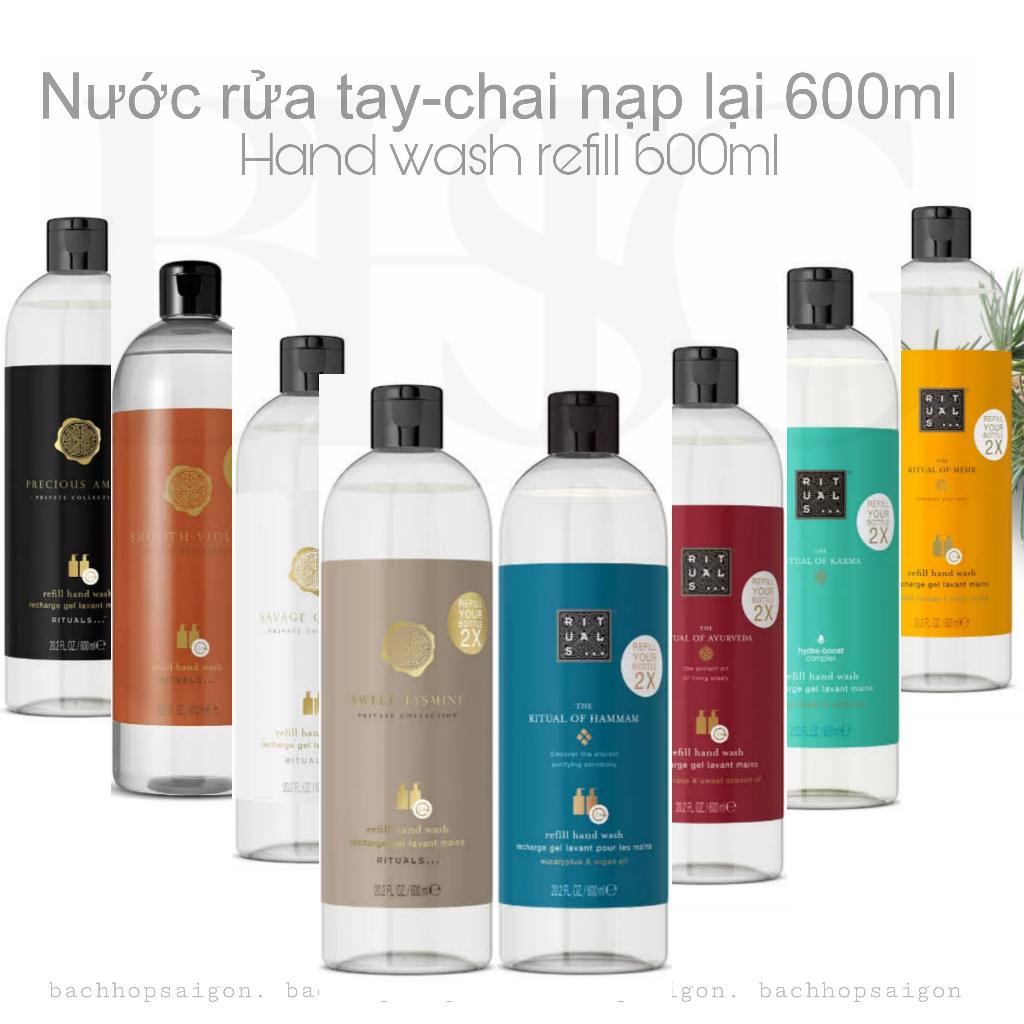 [bhsg] Nước rửa tay The Rituals hand wash - chai Refill 600ml | Shopee ...