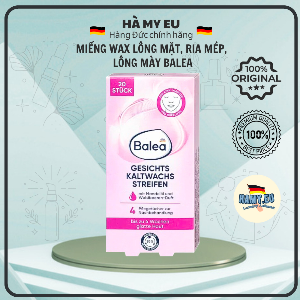 MIẾNG DÁN TẨY, WAX LÔNG MẶT BALEA DẠNG SÁP LẠNH BALEA | Shopee Việt Nam